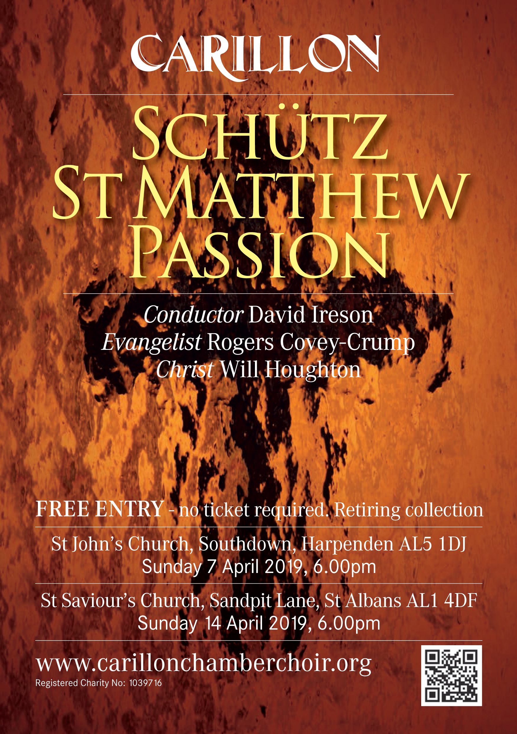 Schutz St Matthew Passion at St Saviour's Church, St Albans on Sunday ...