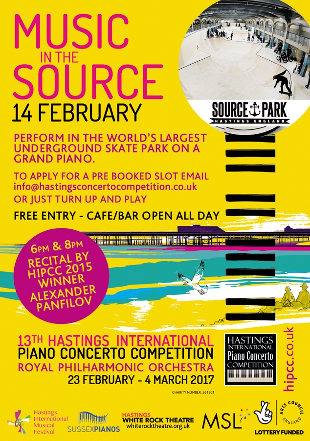 Music in the Source at Source Skate Park, Hastings on Tuesday 14th ...