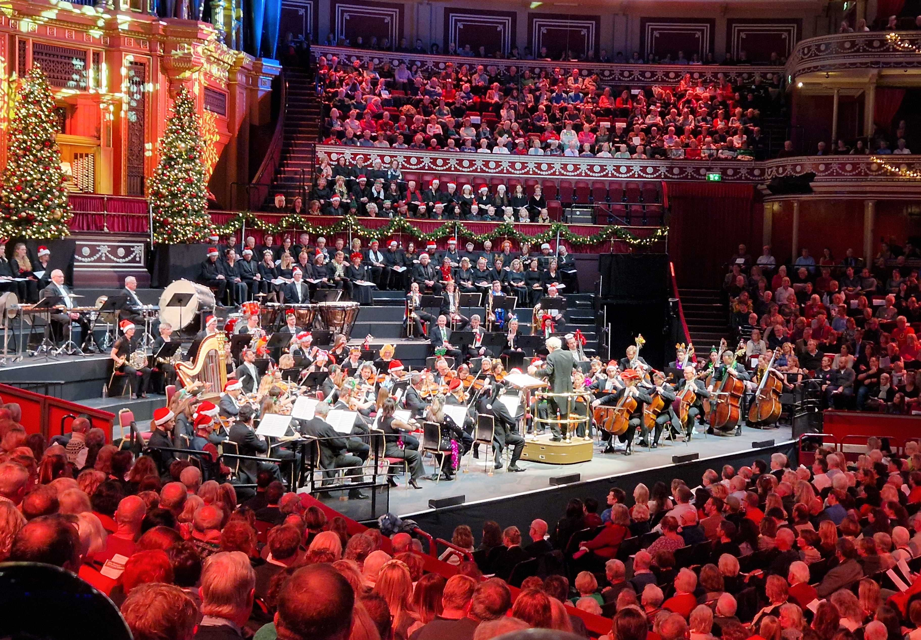 John Rutter's Christmas Celebration - Evening performance at Royal Albert Hall, London on ...
