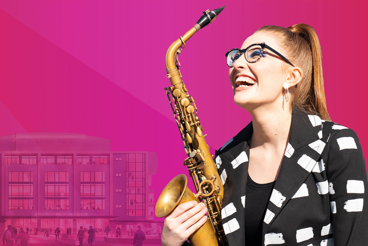 Jess Gillam and LMP UK Tour at The Hawth Theatre, Crawley on Tuesday ...