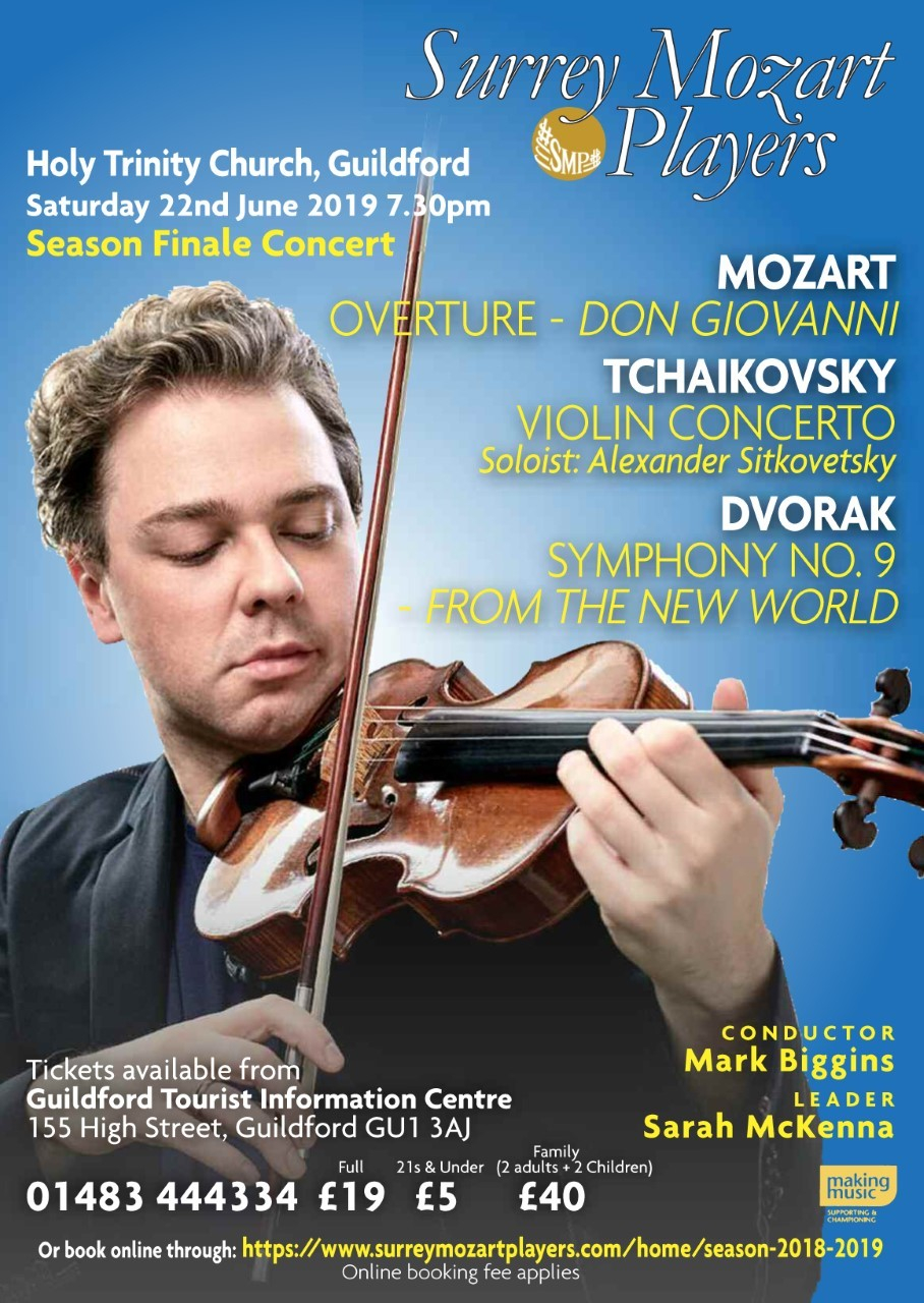 Season Finale Gala Concert: with Alexander Sitkovetsky at Holy Trinity ...