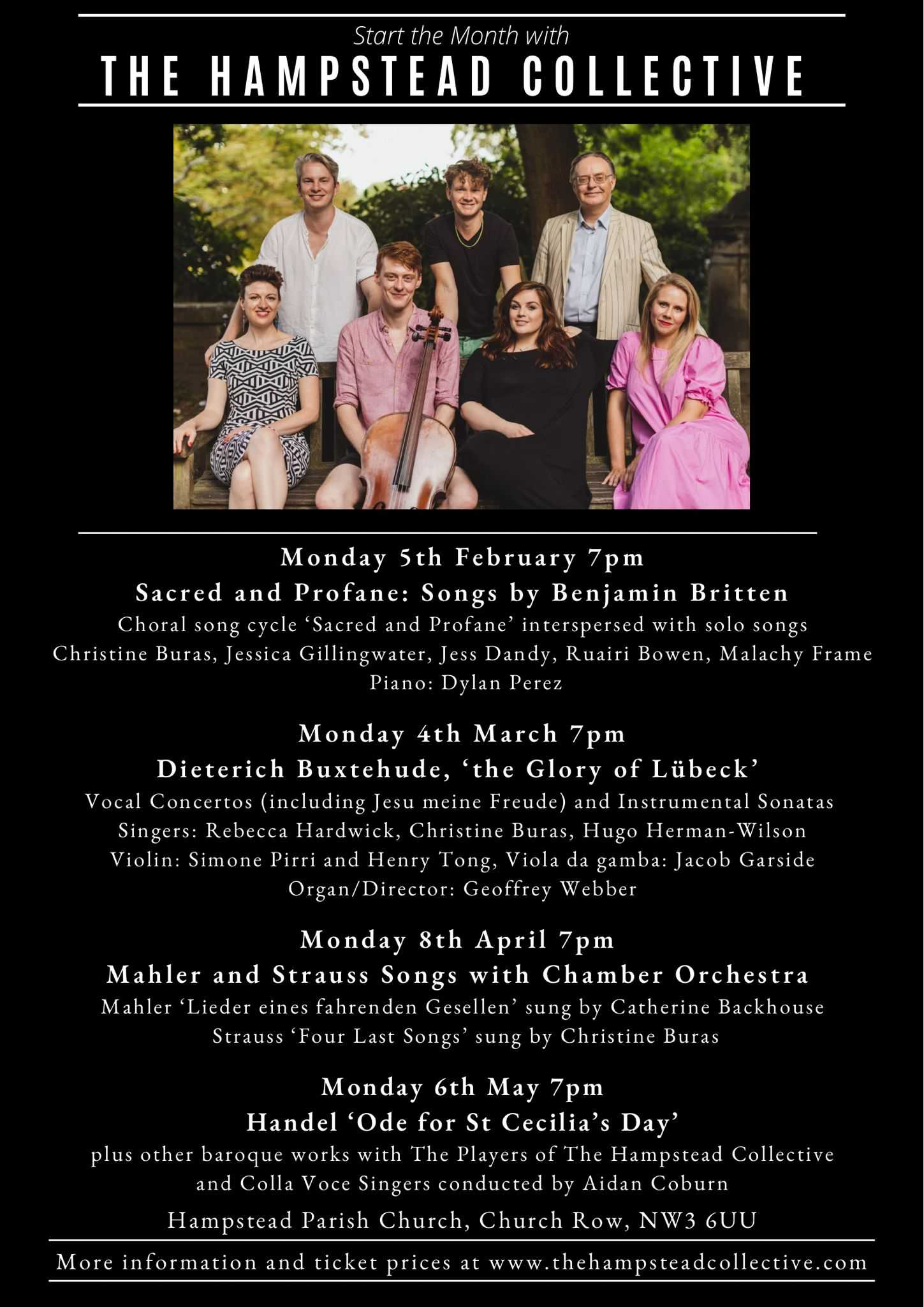 Handel 'Ode for St Cecilia's Day' at St John-at-Hampstead Church ...