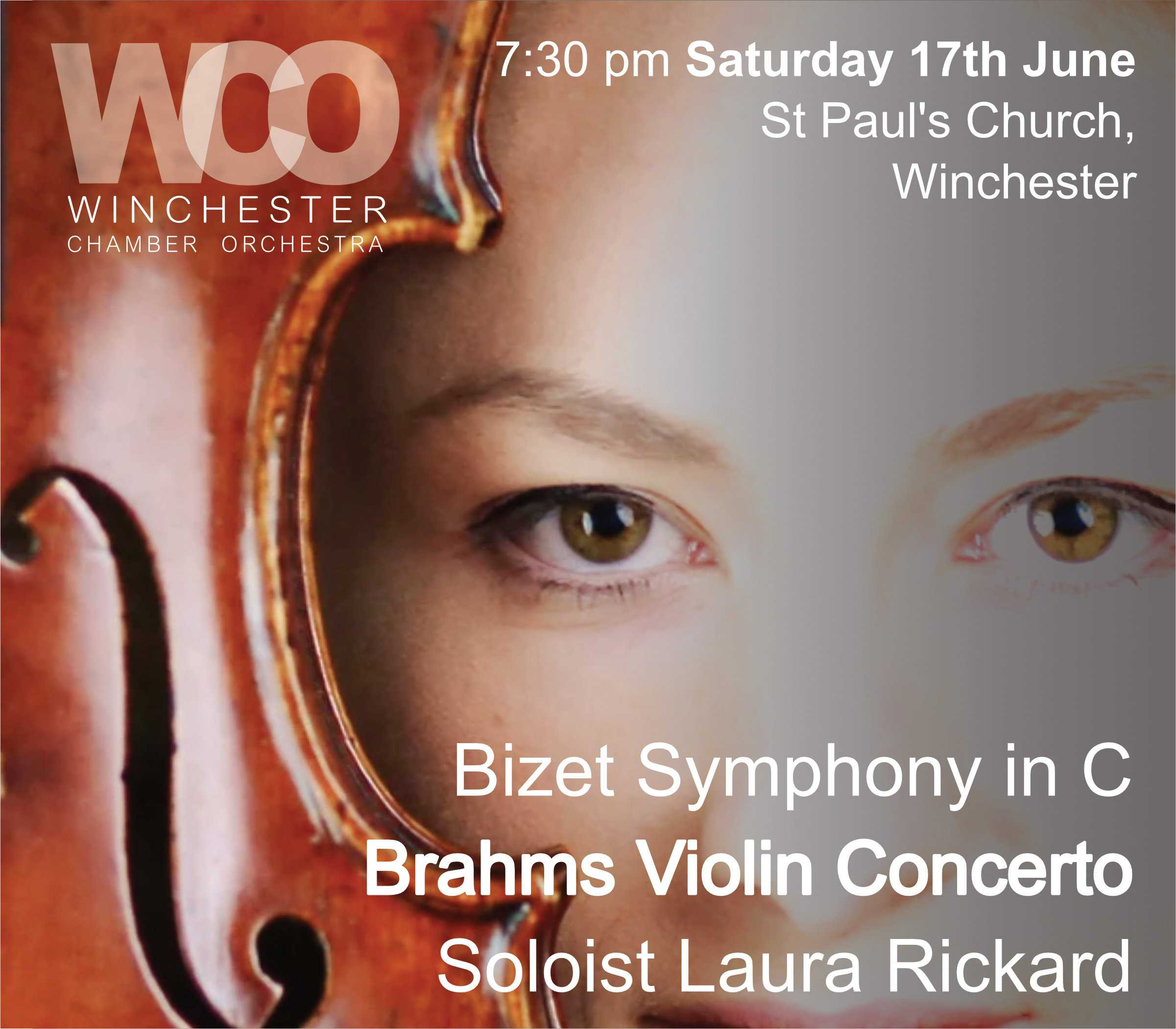 Classical orchestral concert with violin soloist: Winchester Chamber ...