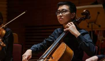 Pupils of The Yehudi Menuhin School at The Menuhin Hall, Cobham on ...