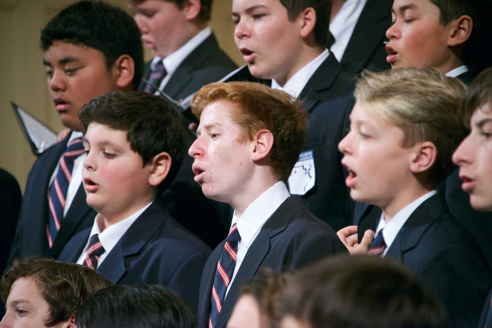 San Francisco Boys Chorus at Christ Church Cathedral, Oxford on ...