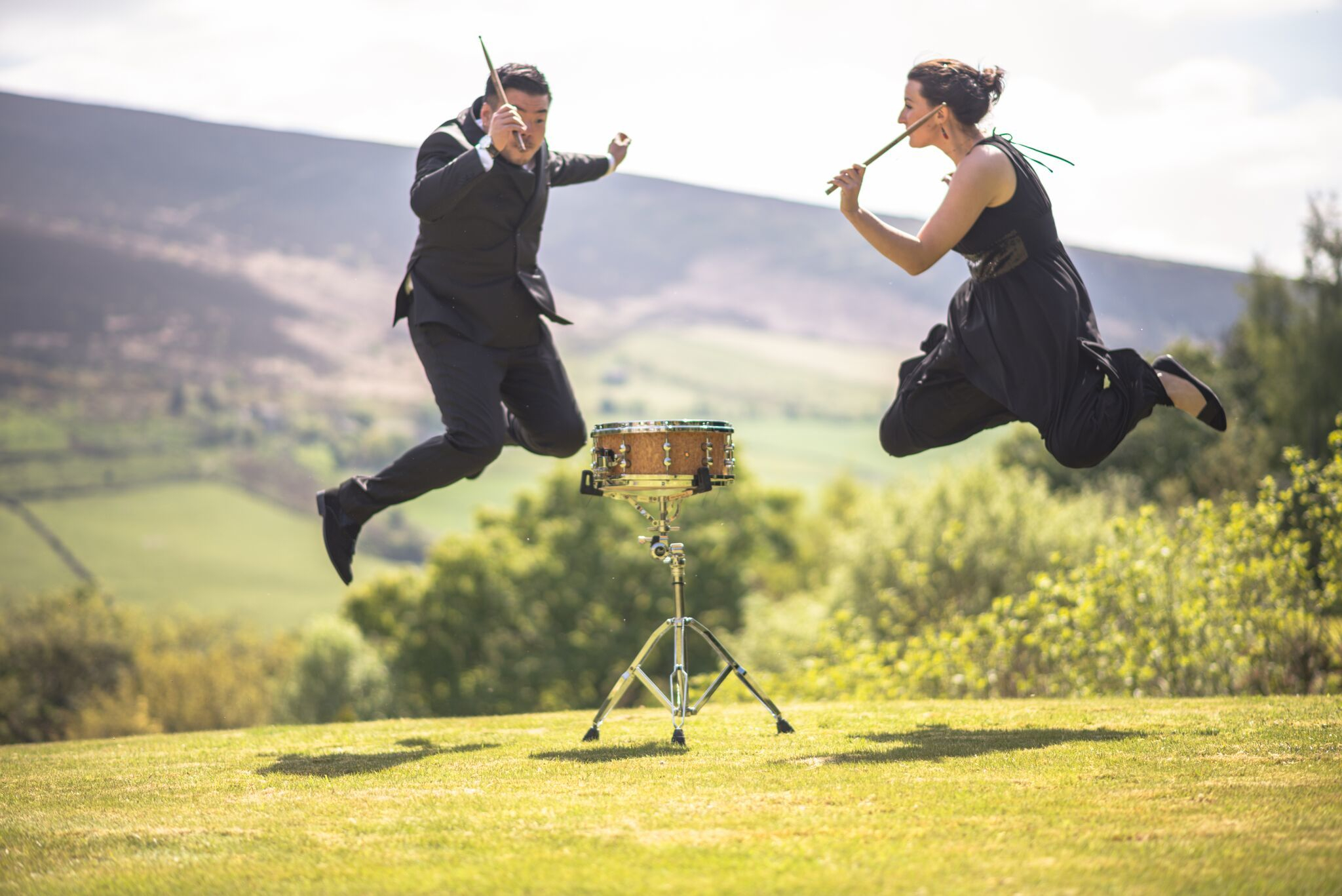 Aurora Percussion Duo at Gunnerside Methodist Chapel, Richmond on ...