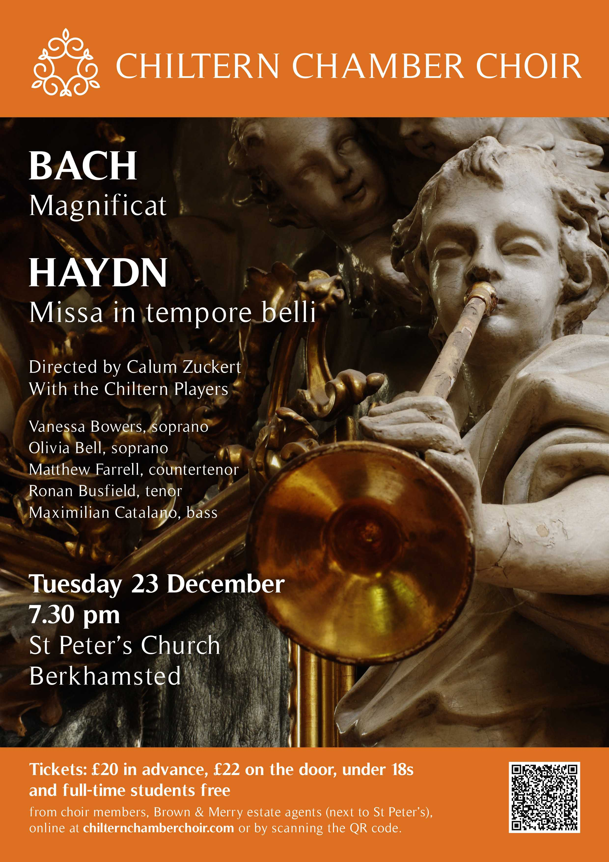 Chiltern Chamber Choir Christmas Concert at St Peter's Church ...
