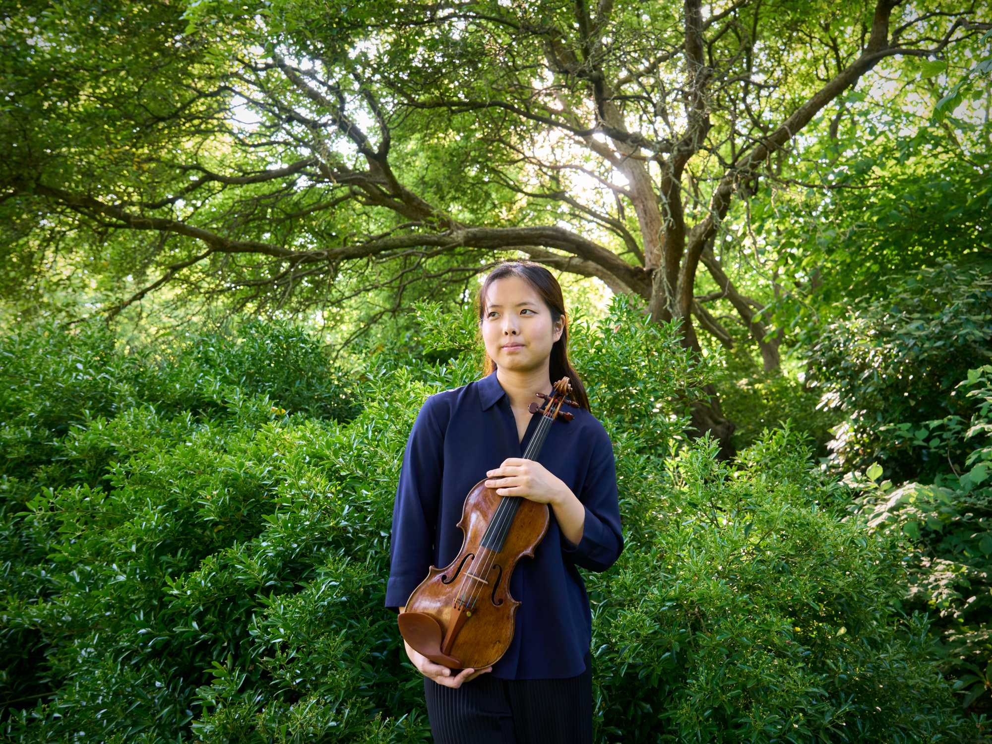 Hana Chang violin; Elisabeth Brauss piano: Brahms, C Schumann, Franck ...