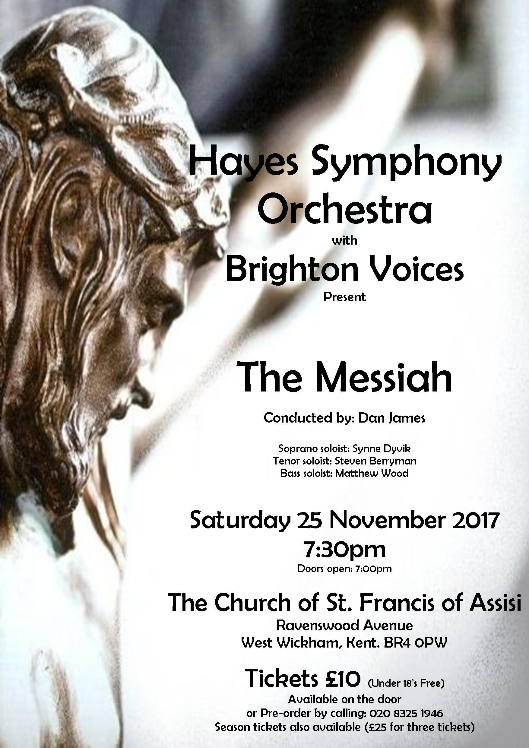 The Messiah - Hayes Symphony Orchestra at St Francis of Assisi Church ...