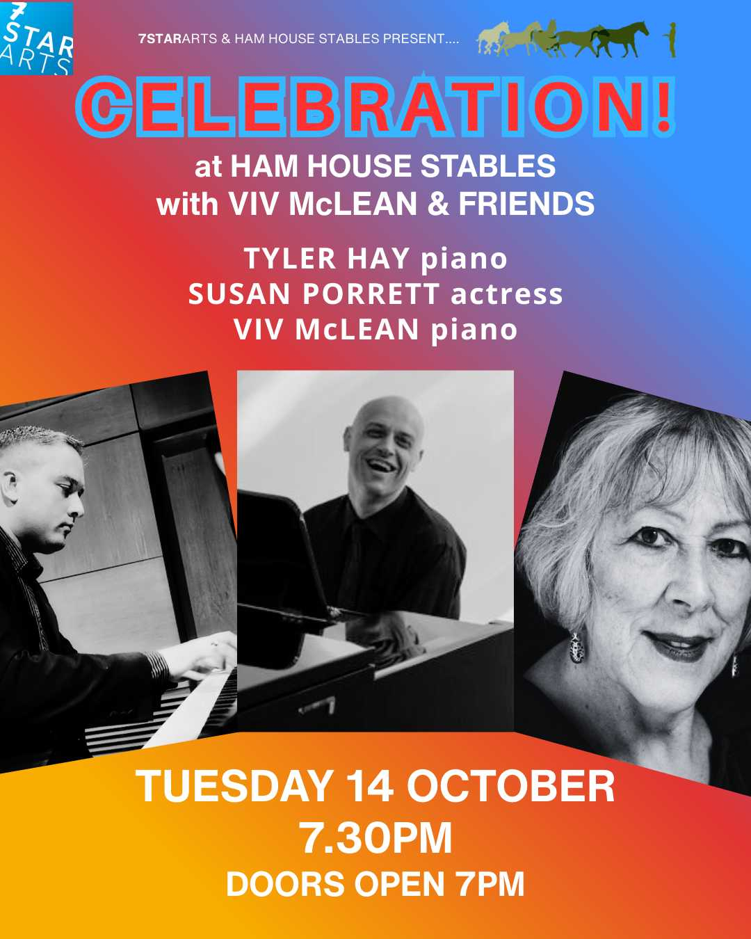 CELEBRATION! Viv McLean & Friends at Ham House Stables at Ham House ...