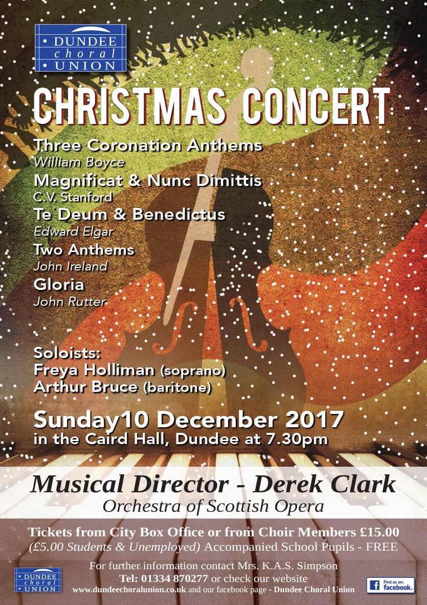 Dundee Choral Union Christmas Concert: A Choral Celebration over 3 ...
