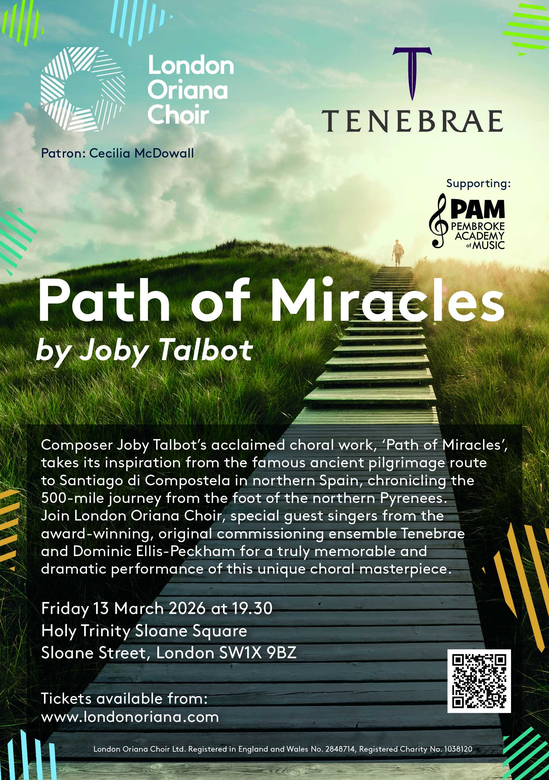 Path of Miracles at Holy Trinity Church, London on Friday 13th March ...