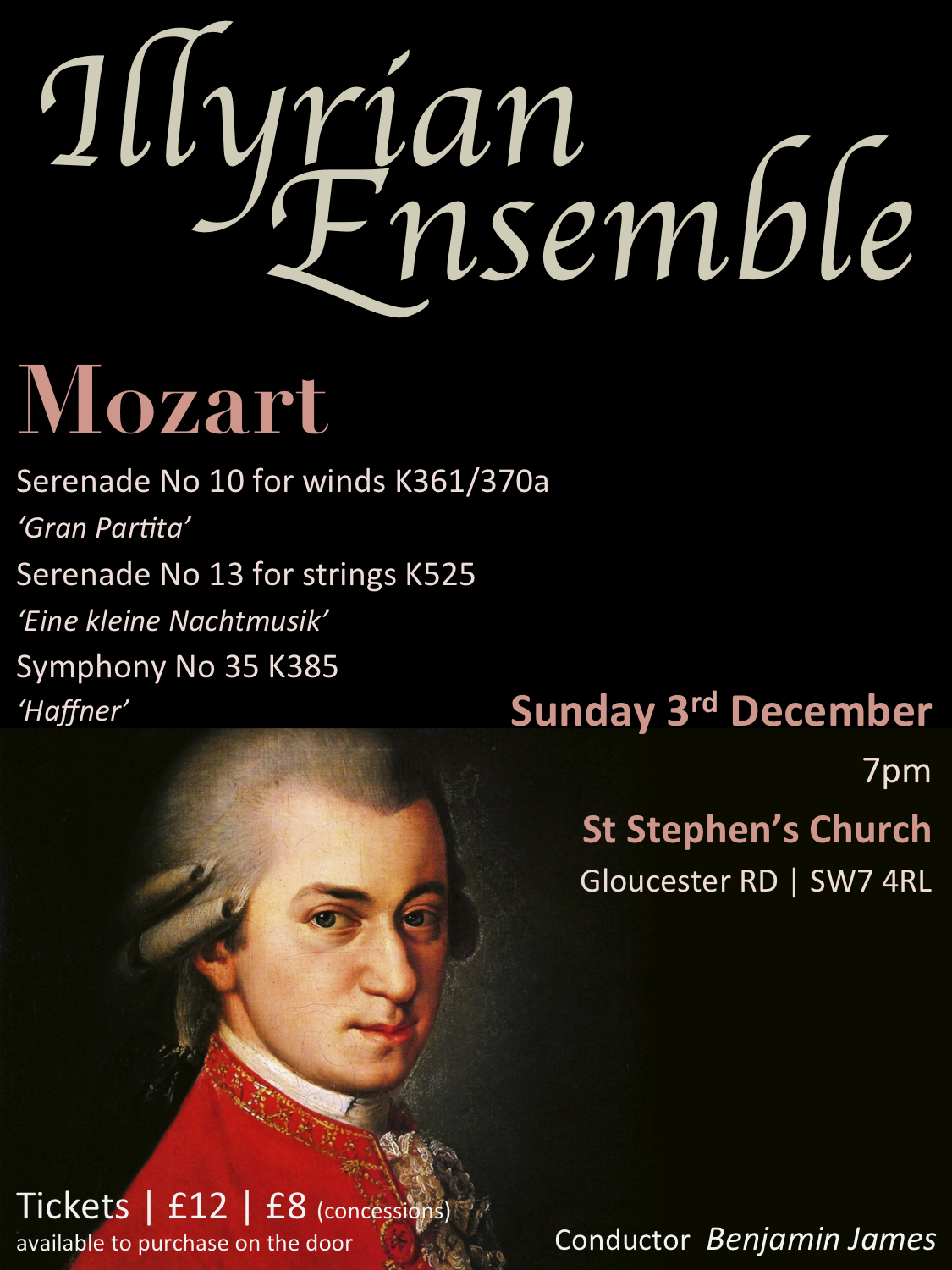 An Evening of Mozart at St Stephen's Church, London on Sunday 3rd ...