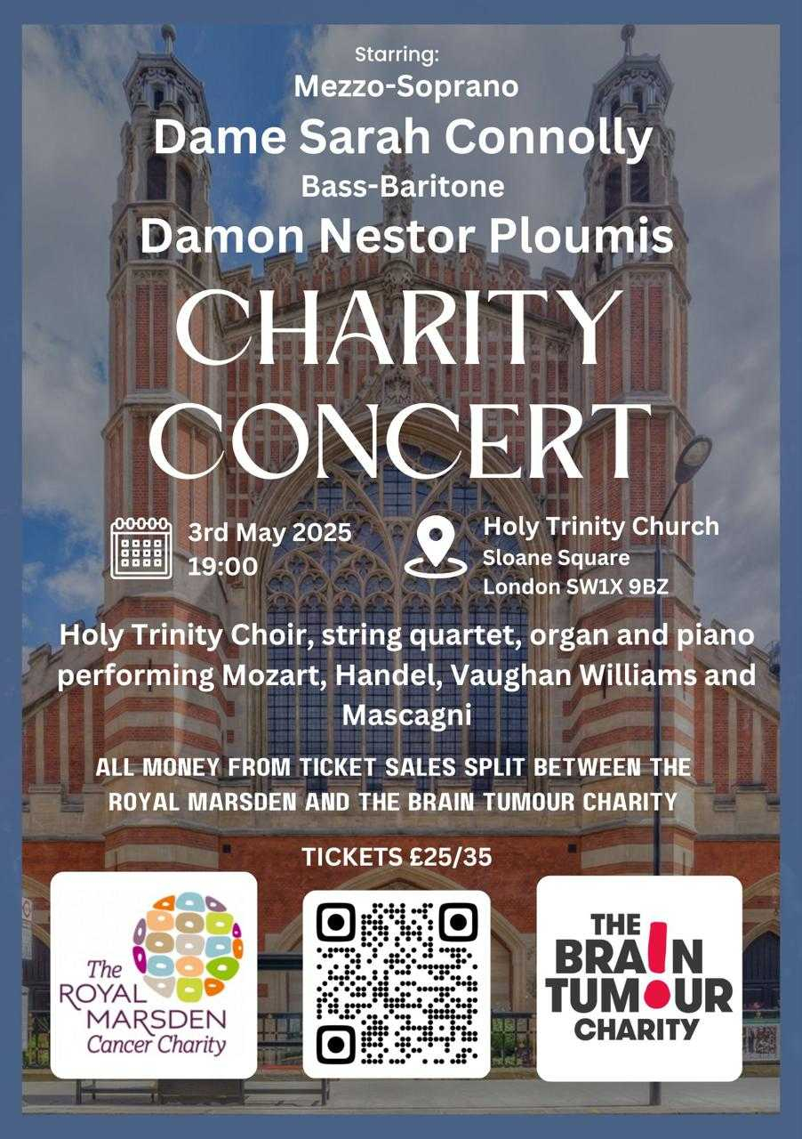 Holy Trinity Sloane Square Charity Concert at Holy Trinity Church ...