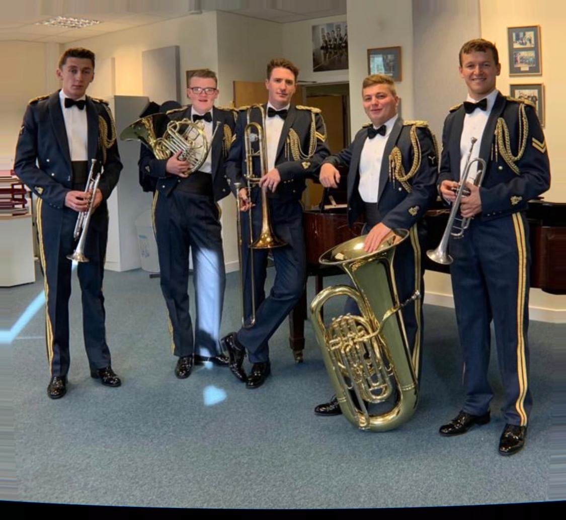 Brass Quintet from the Central Band of the RAF at St Clement Danes (RAF ...