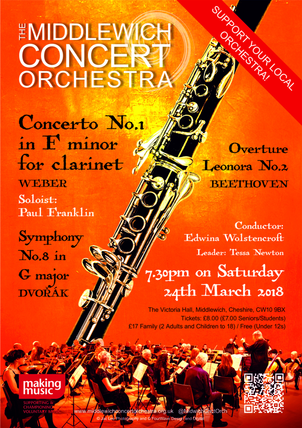 Middlewich Concert Orchestra - Spring Concert: Music by Beethoven ...