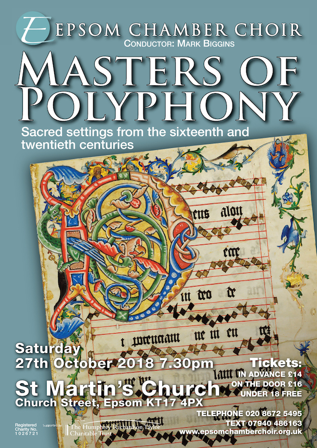 Masters of Polyphony: Sacred settings from the sixteenth and twentieth ...