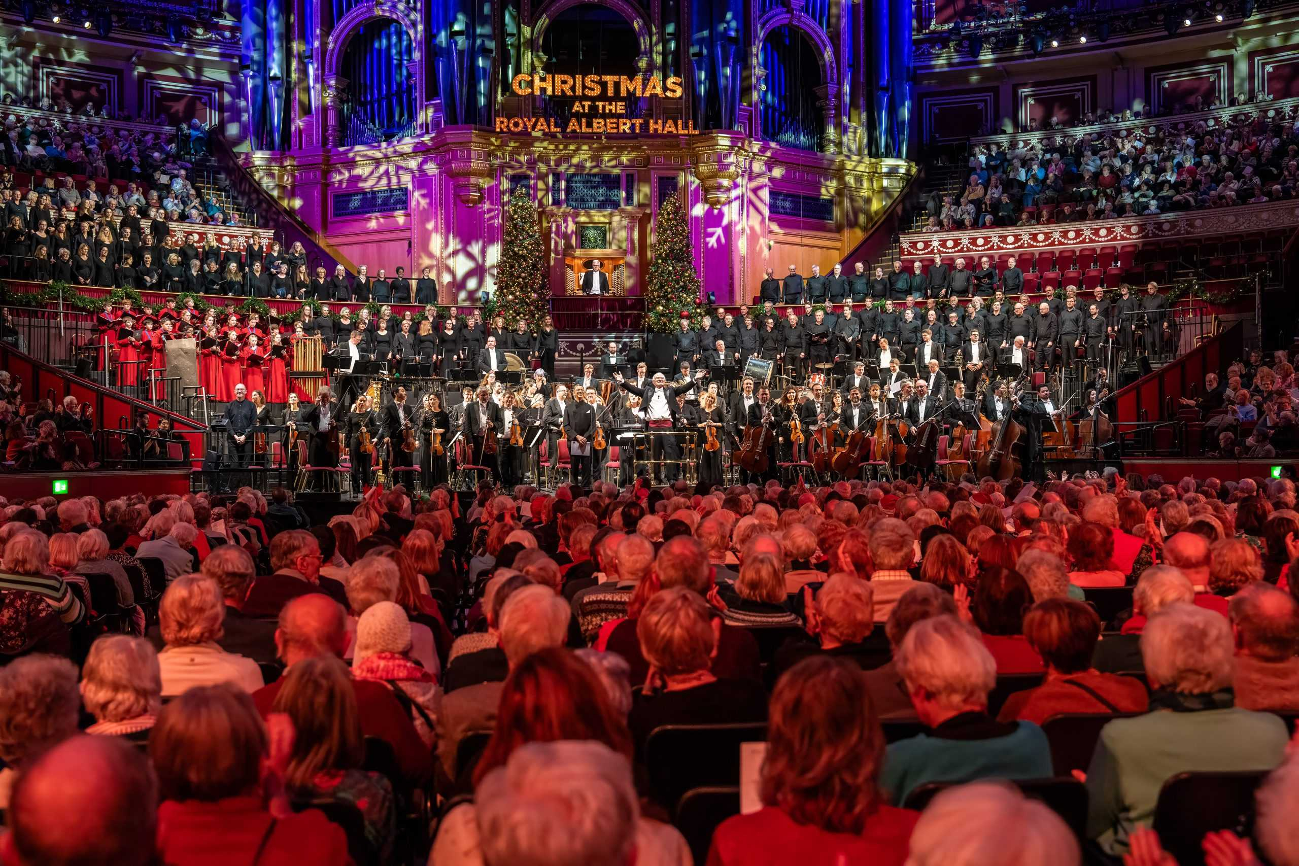 John Rutter's Christmas Celebration at Royal Albert Hall, London on ...