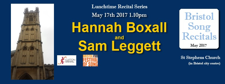 Lunchtime Concert: with Hannah Boxall and Sam Leggett at St Stephen's ...